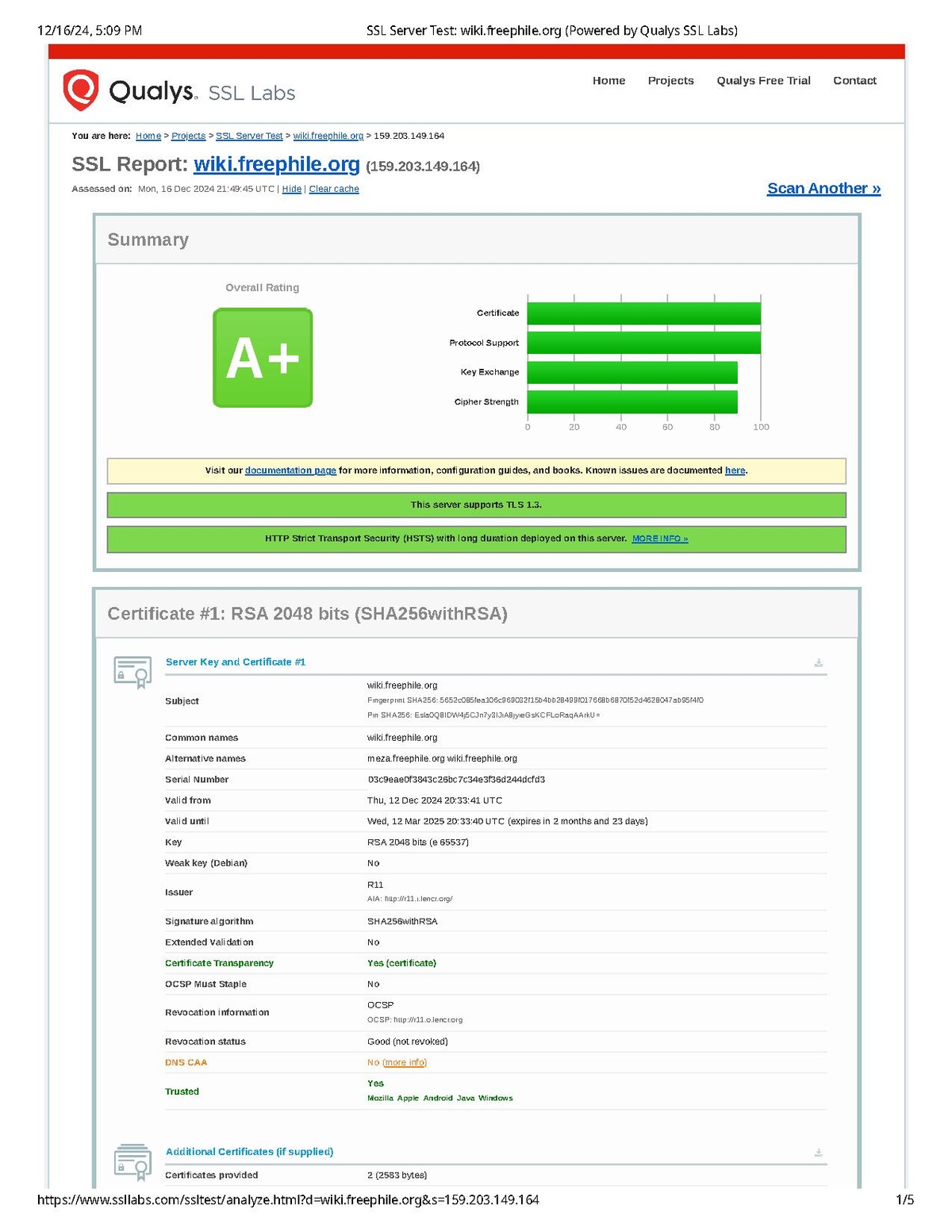 File:SSL Server Test wiki.freephile.org.pdf - Freephile Wiki